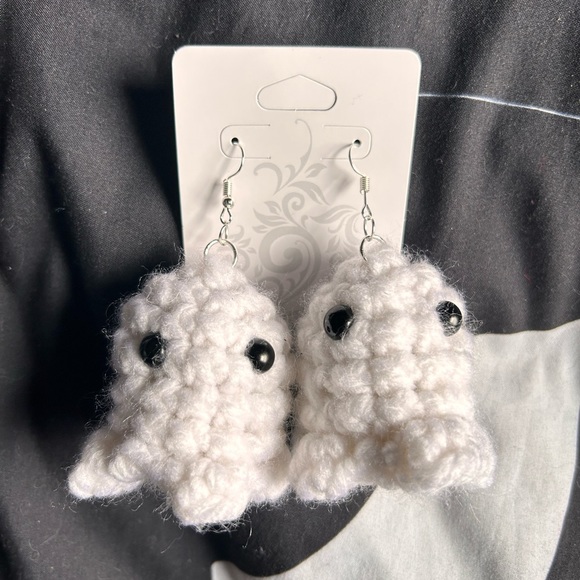 KreepyClubShop | Jewelry | Chunky Ghost Earrings | Poshmark